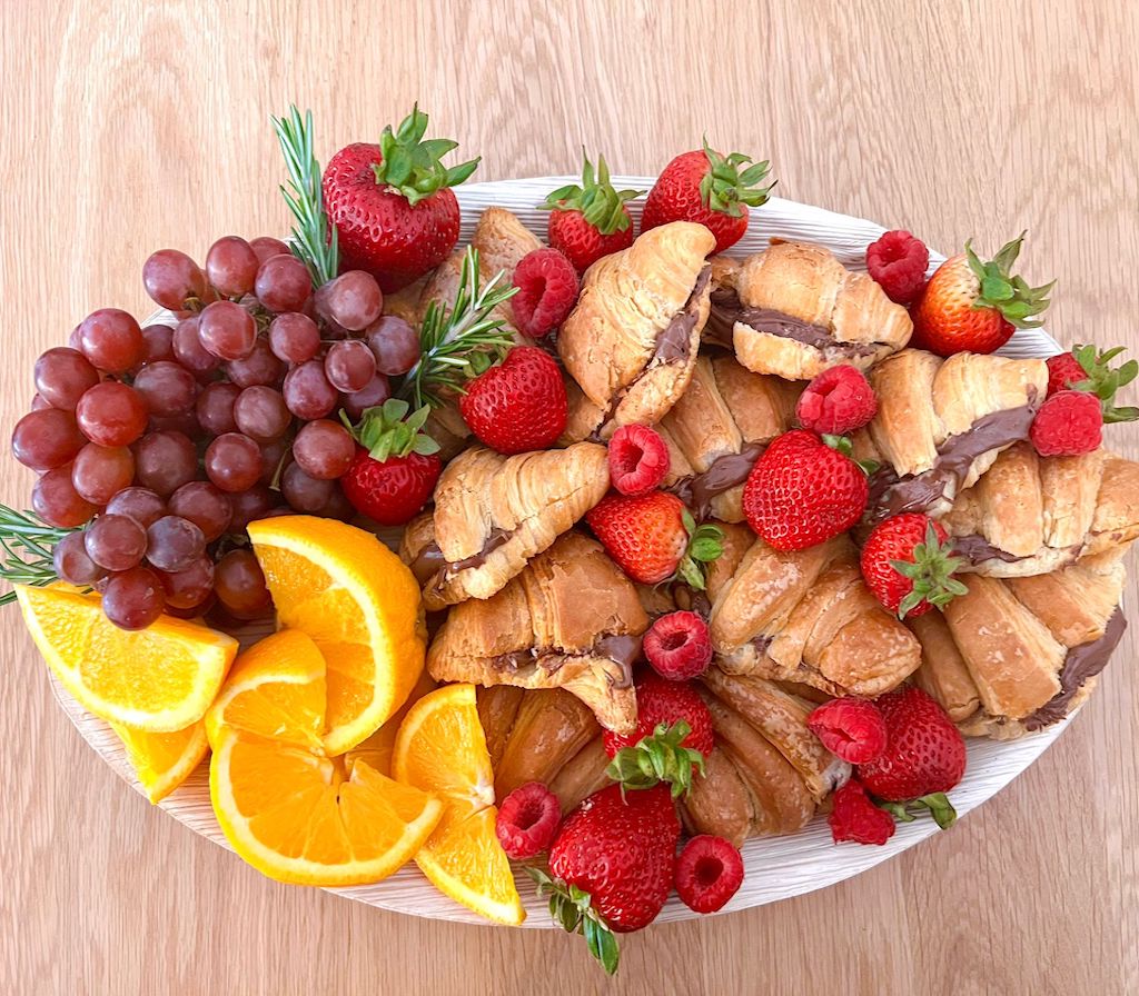 Sweet Croissant Platter | Sweet Platters | Dessert Boards | Overwood ...