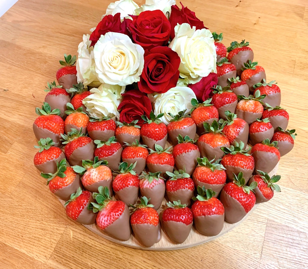 Strawberry Board | Chocolate Covered Strawberries | Edible Gift ...